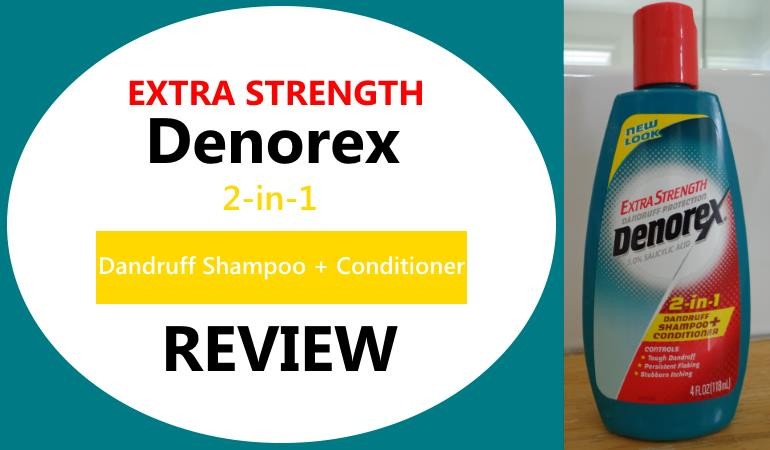 Review :: Denorex Extra Strength 2 in 1 Dandruff Shampoo and ...
