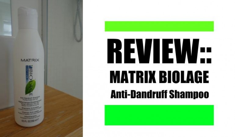 Matrix Biolage Anti-Dandruff Shampoo -Dandruff Deconstructed
